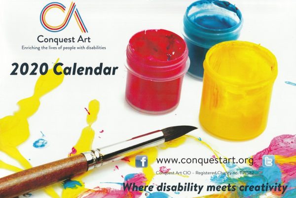 2020 Calendar Cover Page - Conquest ArtEnriching the lives